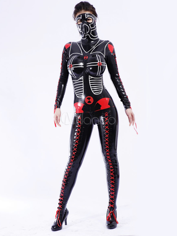 Unique Unisex Bodysuit Latex Catsuits