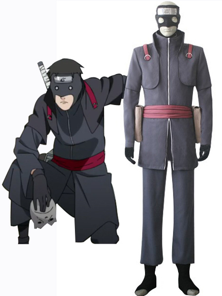 Naruto Aburame Torune Uniform Cloth Cosplay Costume | Wikizio