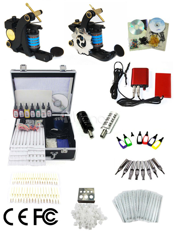 Lining And Shading 2-machine Tattoo Kit | Skipe