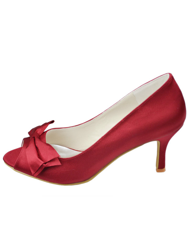 chaussure mariage bordeaux