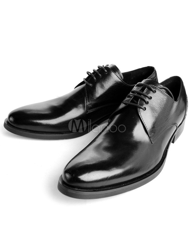 Smart Pointed Toe Calfskin Formal Man’s Dress Shoes | Voore