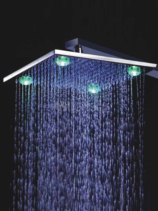 Shiny Color Changing Led Shower Head Panel | Leemm