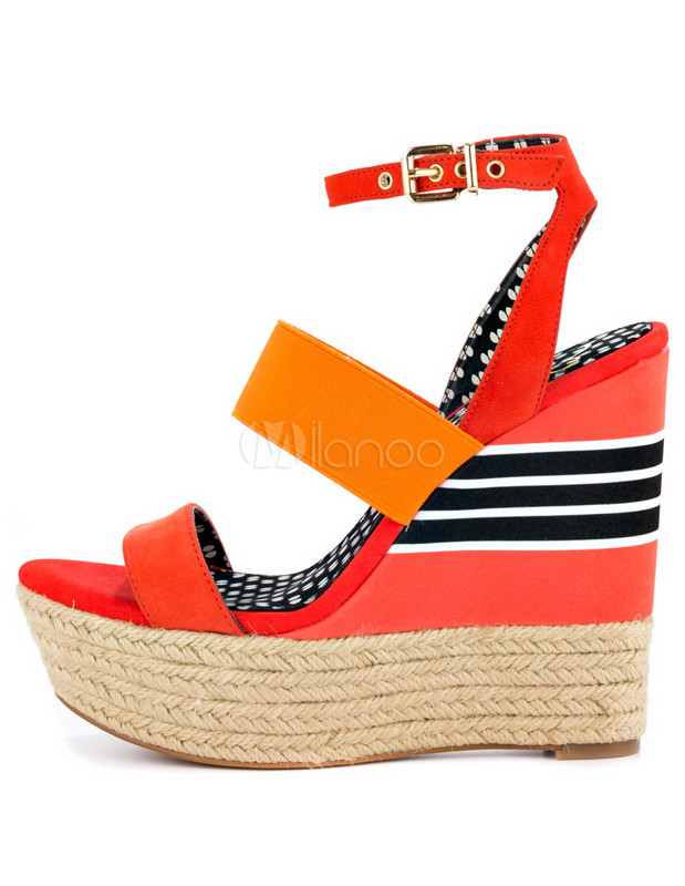 chaussures compensees fluo