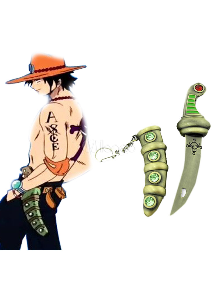 One Piece Portgas D Ace Stainless Steel Cosplay Weapon | Meejo