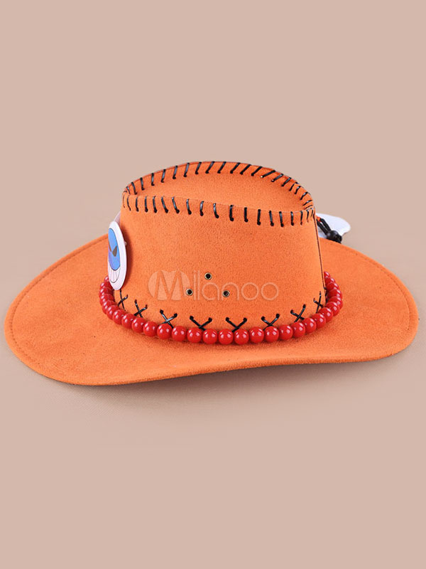 One Piece Ace Halloween Cosplay Hat Portgas D Ace Hat - Milanoo.com